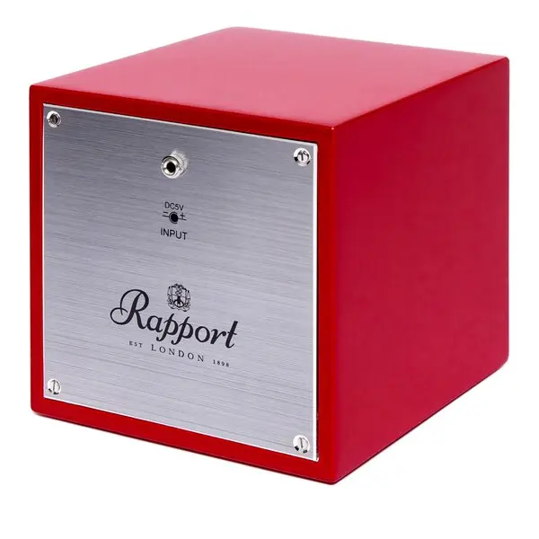 RAPPORT LONDON Evolution Mkiii Single Watch Winder - Red