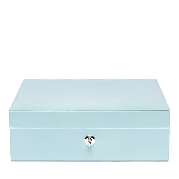 RAPPORT LONDON Jessica Medium Jewelry Box - Turquoise