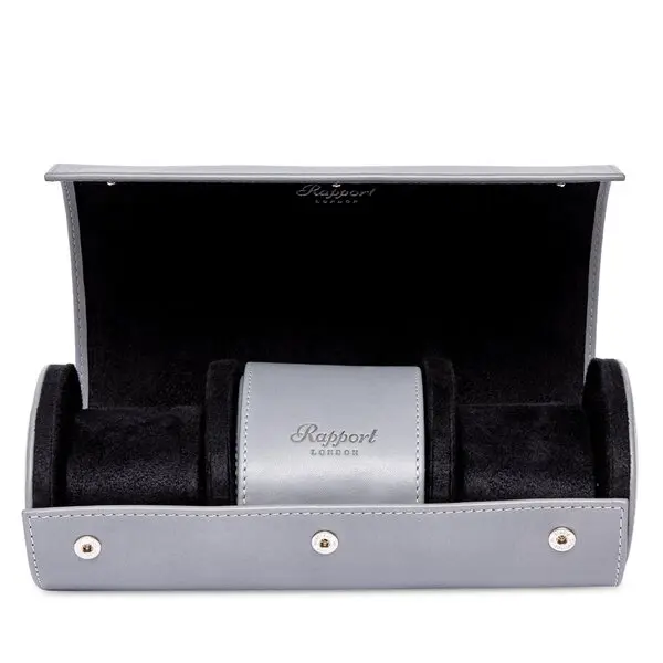 RAPPORT LONDON Hyde Park Three-watch Leather Pouch