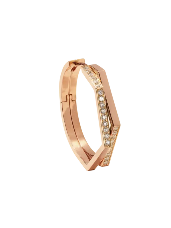 REPOSSI Antifer Medium Single Hoop Earring - Gold