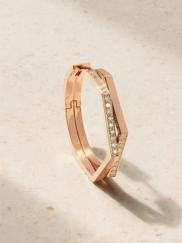 REPOSSI Antifer Medium Single Hoop Earring - Gold