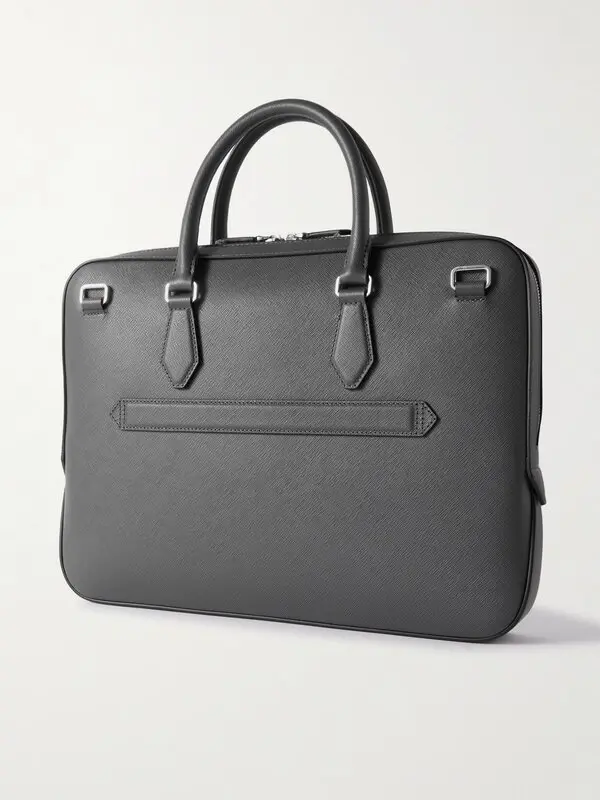 Montblanc Sartorial Cross-grain Leather Briefcase