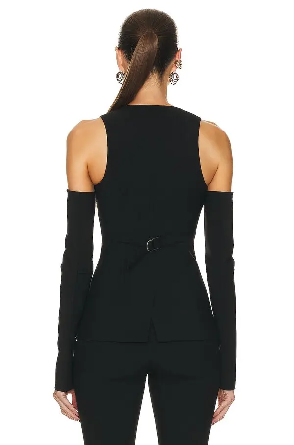 Blumarine Long Sleeve Gilet