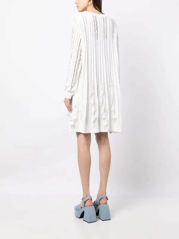 Ports 1961 Knitted Long Sleeve Dress