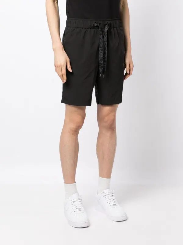 PORTS V Logo-print Track Shorts
