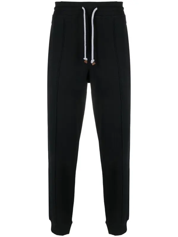 Brunello Cucinelli Drawstring-waistband Cotton Track Pants