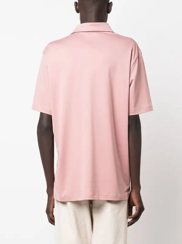Herno Logo-embroidered Cotton Polo Shirt