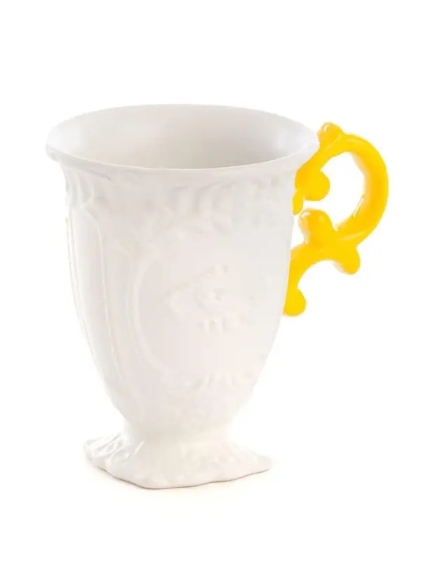 SELETTI I-wares Porcelain Mug - White