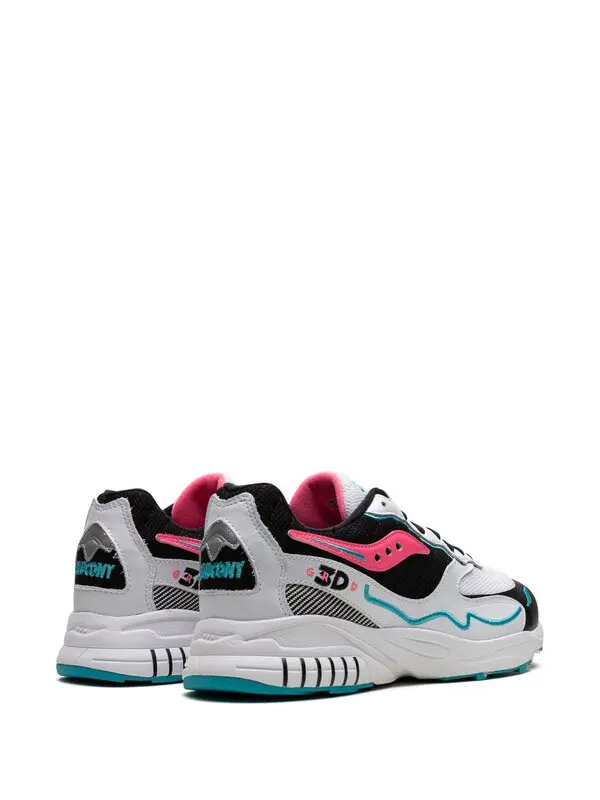 Saucony 3d Grid Hurricane Sneakers - White