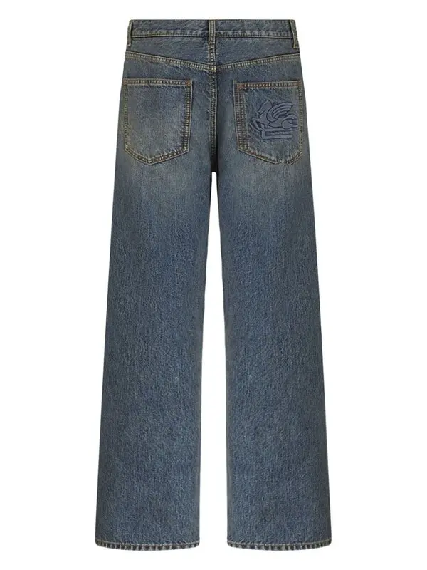 Etro Wide-leg Cropped Jeans