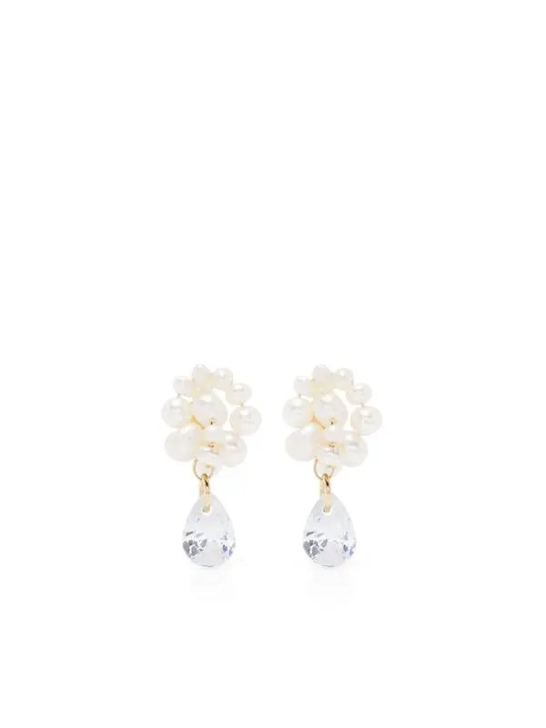 Completedworks Time Is Layered In Ice Earrings - Neutrals