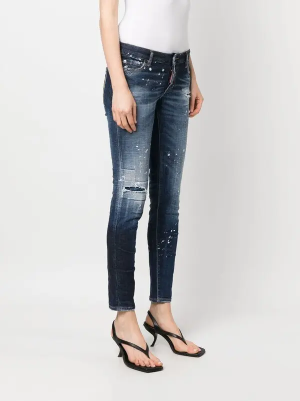 Dsquared2 Distressed Skinny Jeans