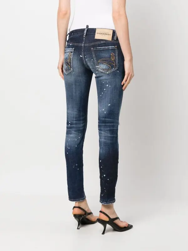 Dsquared2 Distressed Skinny Jeans