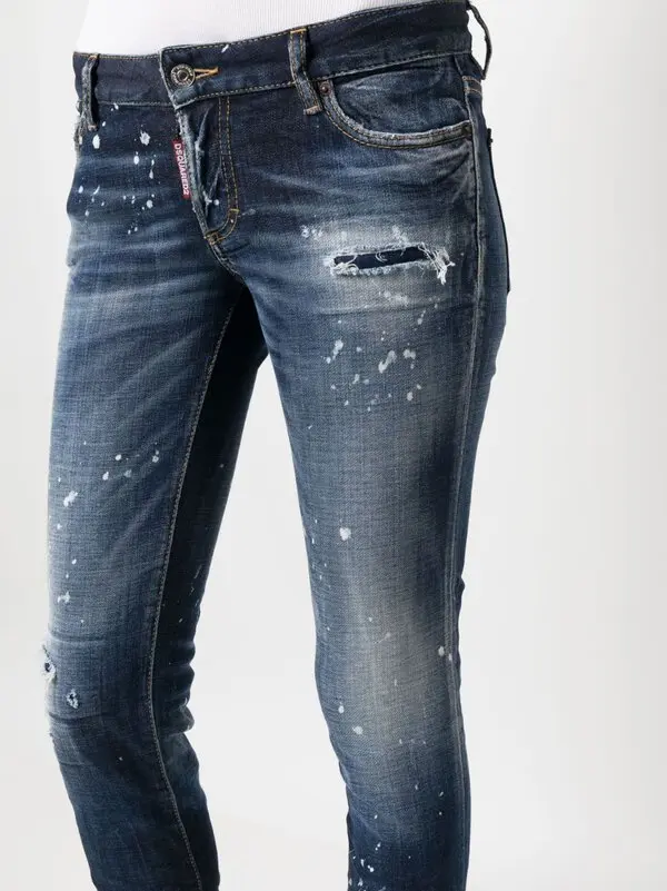 Dsquared2 Distressed Skinny Jeans