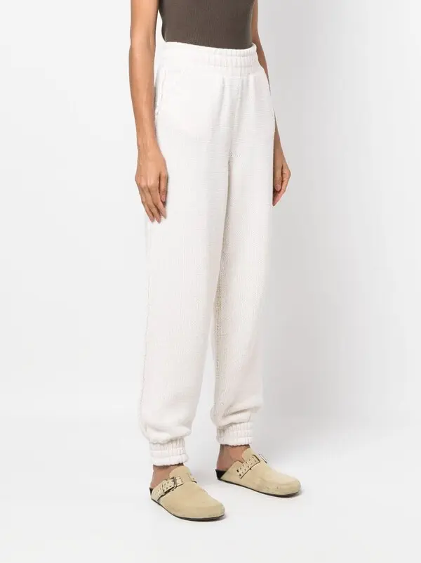 BARRIE Cashmere Knitted Trousers - Neutrals