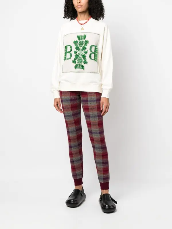 BARRIE B-logo Sweatshirt - Neutrals