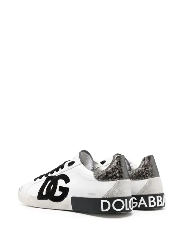 Dolce & Gabbana Portofino Low-top Sneakers - White