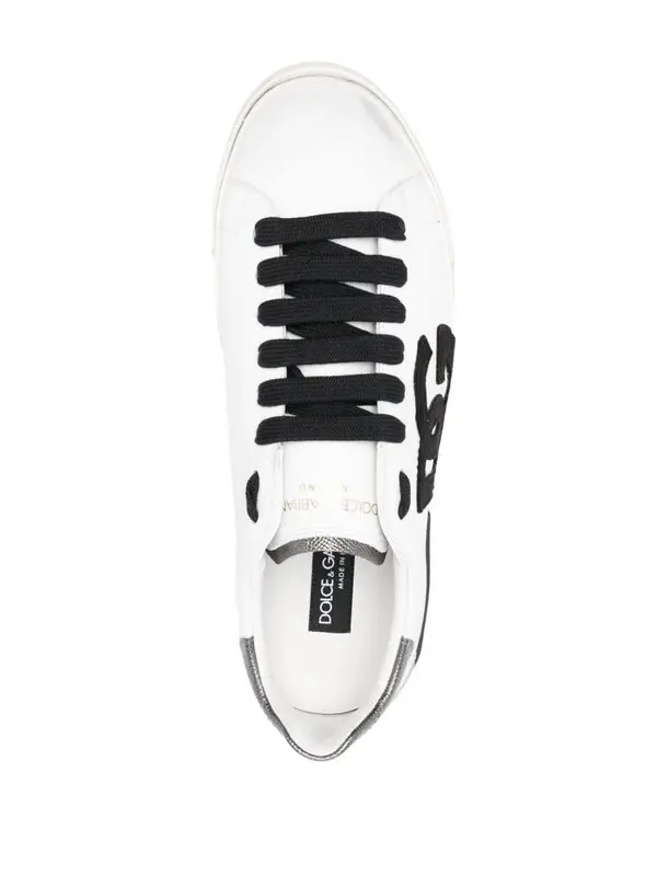 Dolce & Gabbana Portofino Low-top Sneakers - White