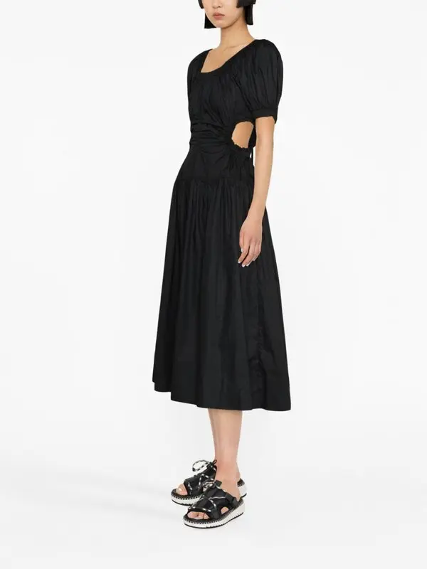 Ulla Johnson Golda Gathered Cut-out Dress