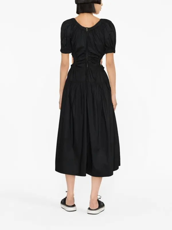 Ulla Johnson Golda Gathered Cut-out Dress
