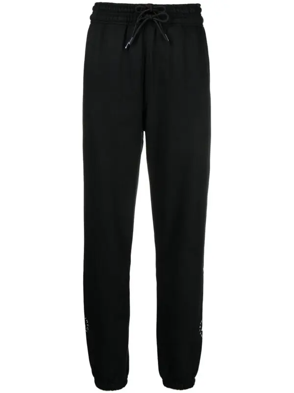 Adidas By Stella McCartney Logo-print Track Pants - Black