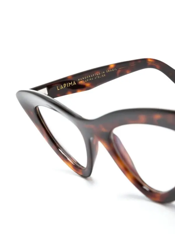 LAPIMA Julieta Cat-eye Glasses - Brown