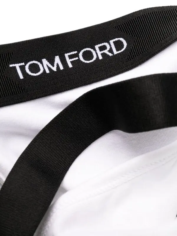 TOM FORD Logo-waistband Briefs