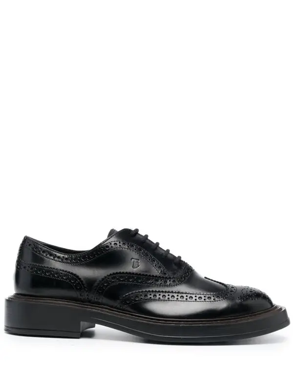 TOD'S Leather Oxford Shoes