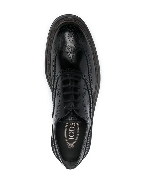 TOD'S Leather Oxford Shoes