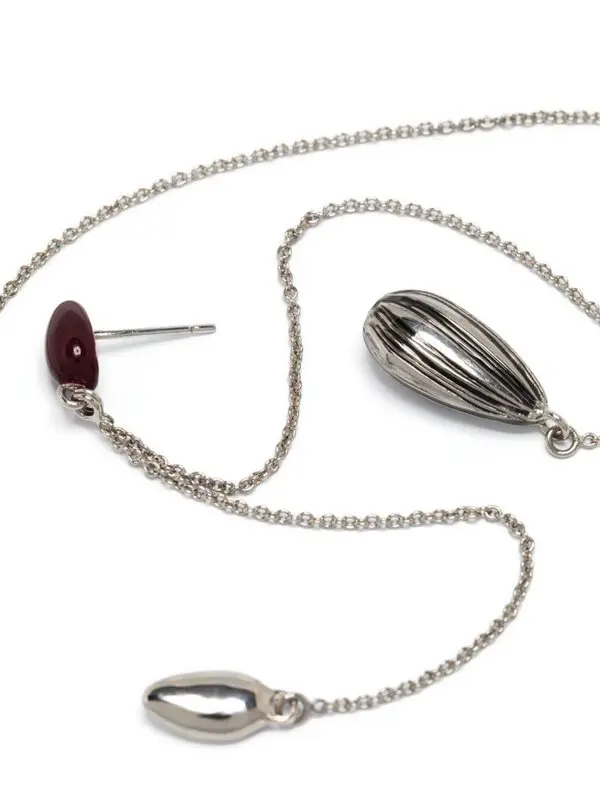 LEMAIRE Bead-embellished Drop Earrings
