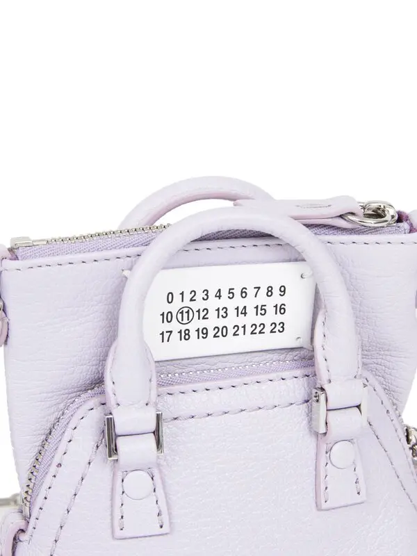 MAISON MARGIELA 5ac Classique Baby Top-handle Bag - Purple