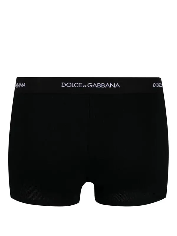Dolce & Gabbana Logo-waist Cotton Boxers