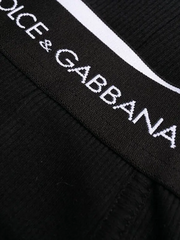 Dolce & Gabbana Logo-waist Cotton Boxers