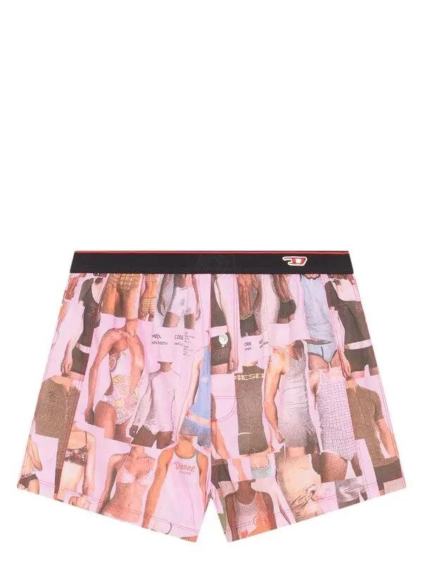 DIESEL® Uubx-stark-el Cotton Boxers - Pink