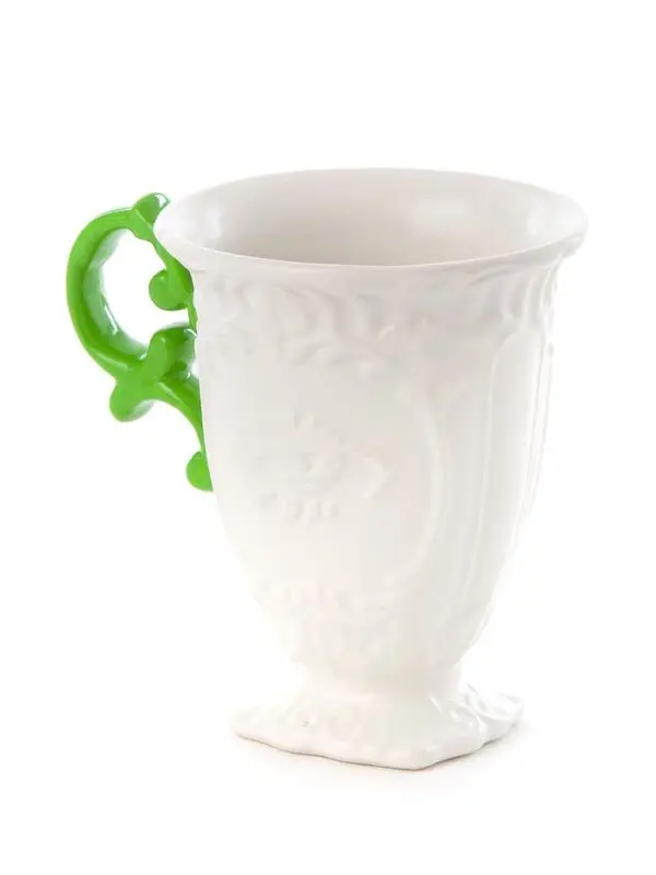 SELETTI I-wares Porcelain Mug - White