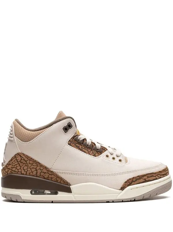 JORDAN Air 3 Light Orewood Brown Sneakers
