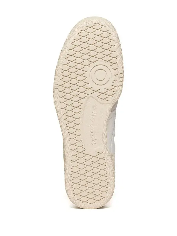 REEBOK Club C Embossed Leather Sneakers - White