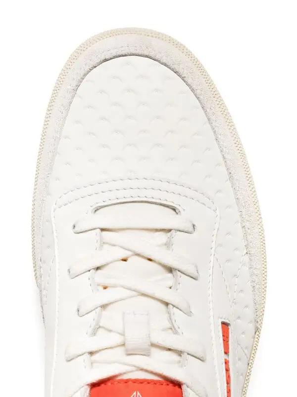 REEBOK Club C Embossed Leather Sneakers - White