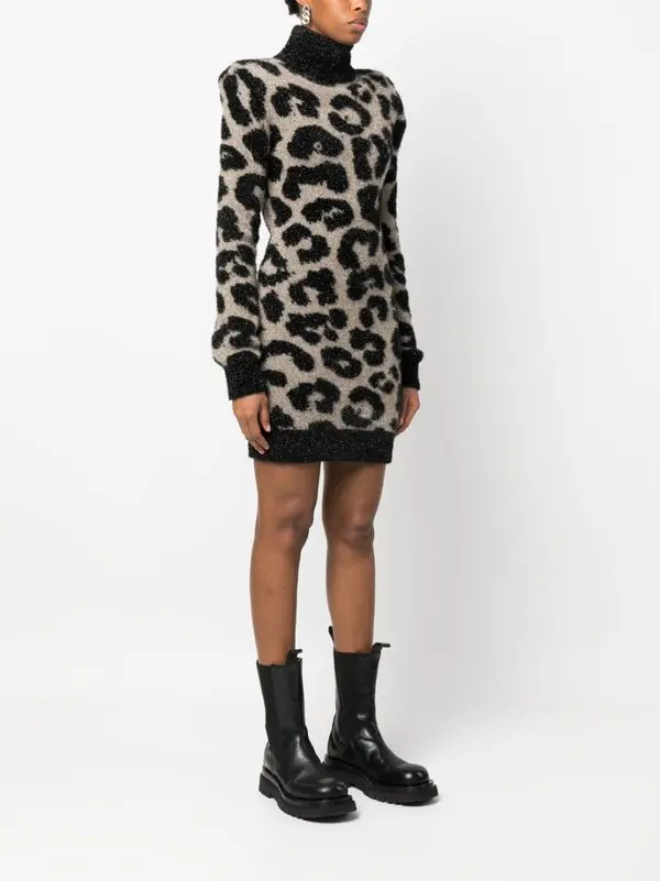 Philipp Plein Leopard-print Dress