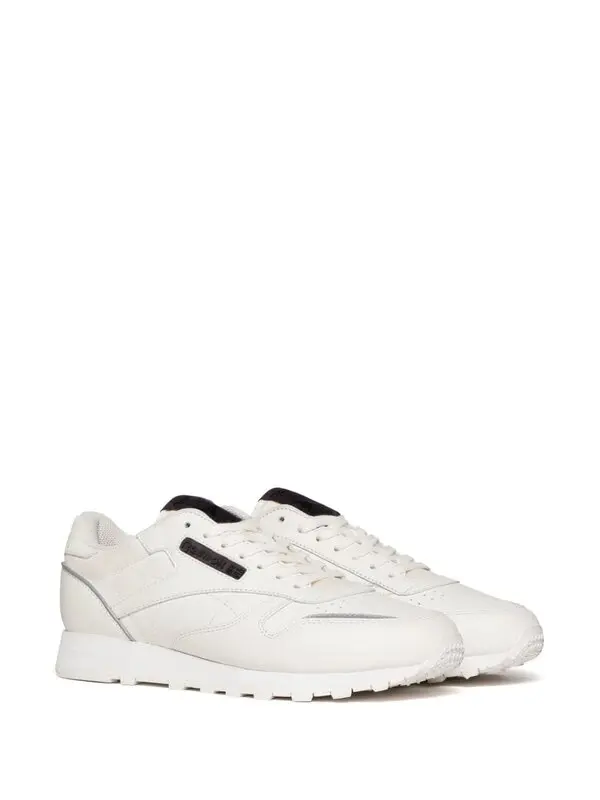 REEBOK Classic Leather Lace-up Sneakers - White