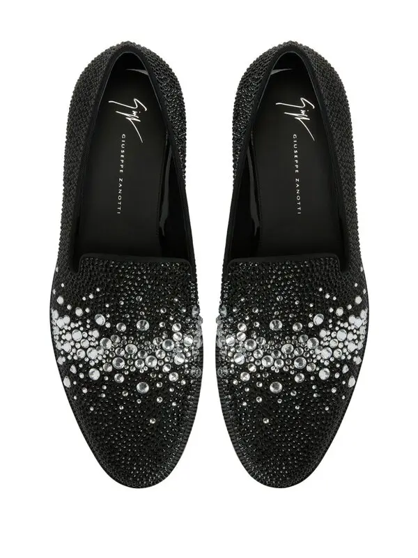 GIUSEPPE ZANOTTI Marthinique Rhinestone Loafers