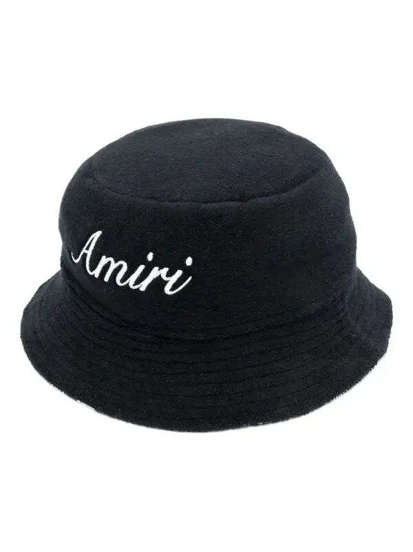 Amiri Logo-embroidered Reversible Bucket Hat