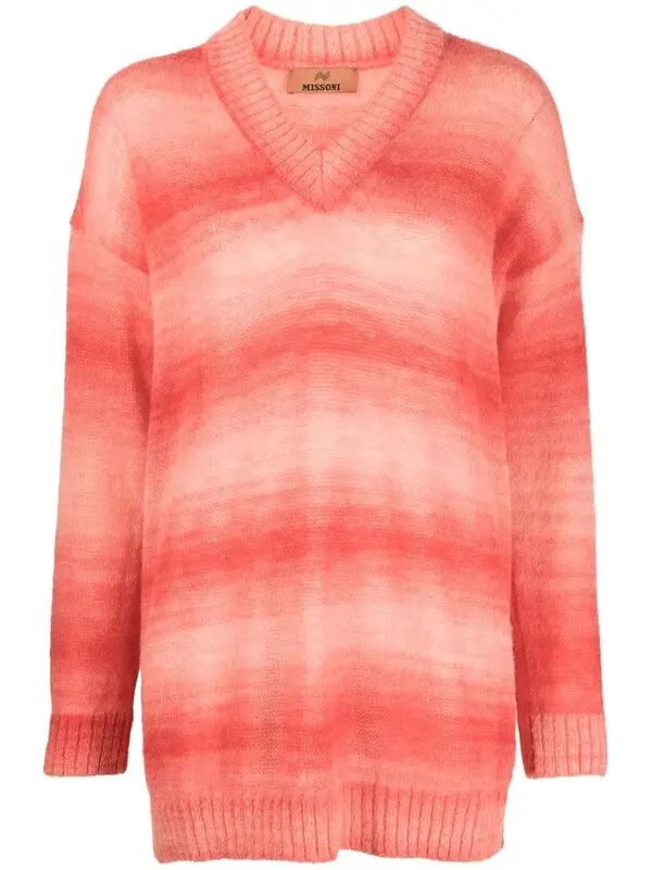 Missoni Gradient Striped Knitted Jumper