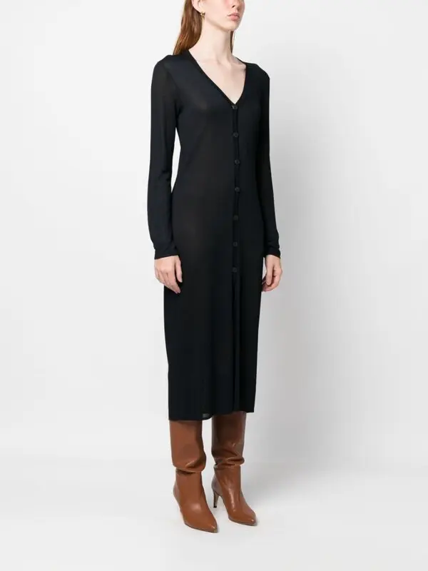 Tory Burch V-neck Knitted Dress