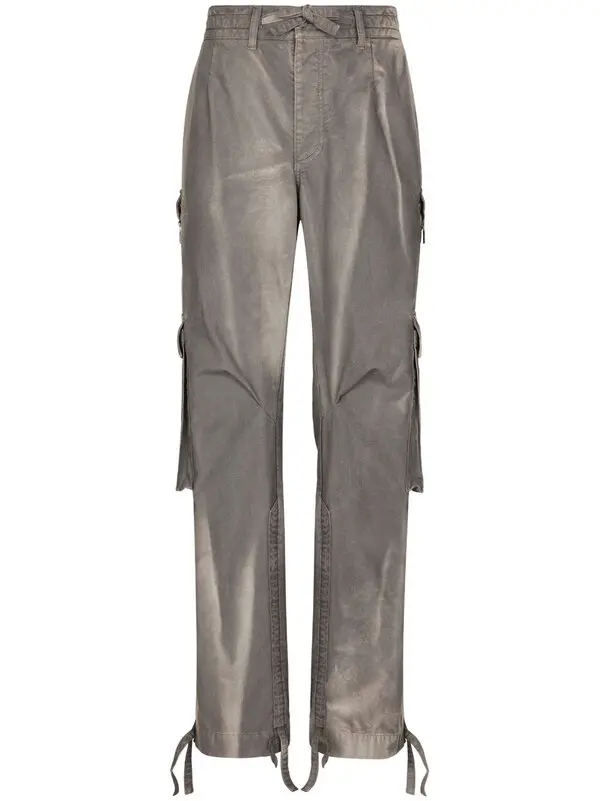 Dolce & Gabbana Faded-effect Cargo Trousers