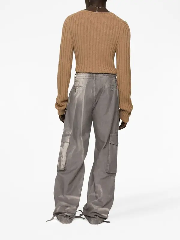 Dolce & Gabbana Faded-effect Cargo Trousers