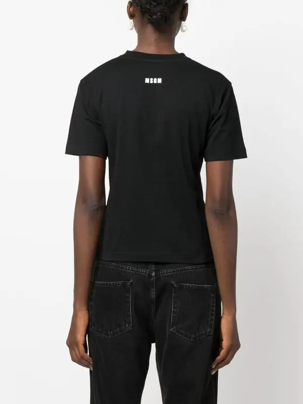 MSGM Logo-print T-shirt