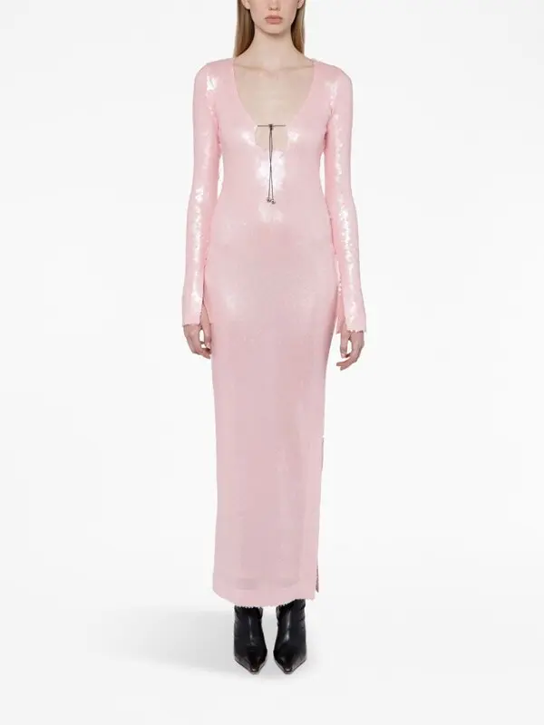 16Arlington Solaria Sequin-embellished Dress - Pink
