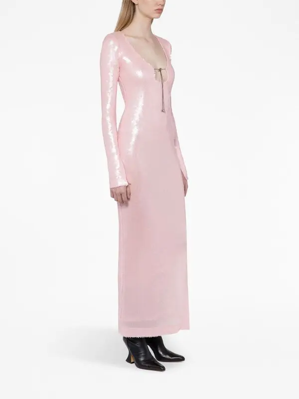 16Arlington Solaria Sequin-embellished Dress - Pink