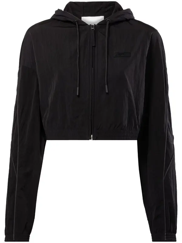 REEBOK Hooded Cropped Track Jacket